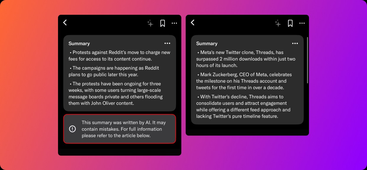 Artifact의 AI caution이 사라졌다 | Disquiet*